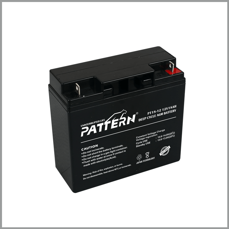 AGM battery PT18-12 - Pattern