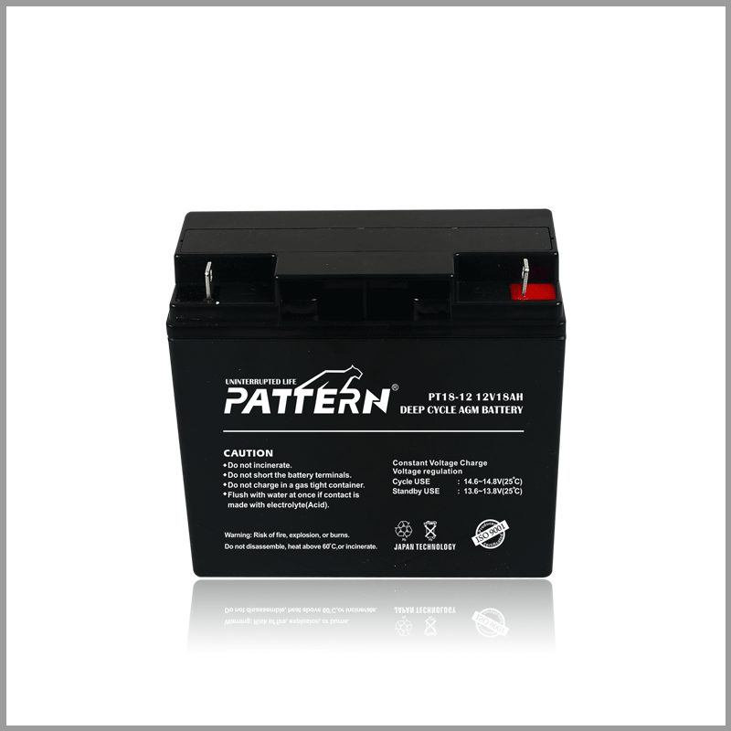 AGM battery PT18-12 - Pattern