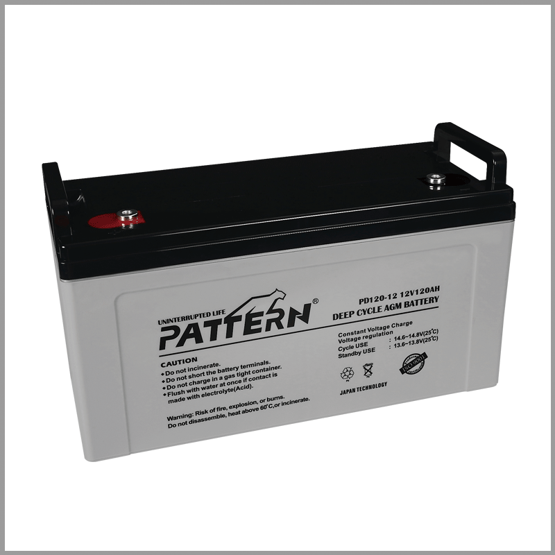 Solar Inverter Battery PD120-12 - Pattern