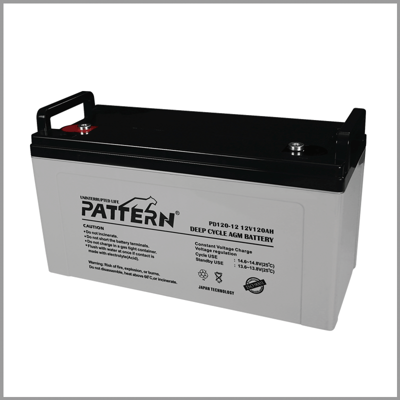 Solar Inverter Battery PD120-12 - Pattern