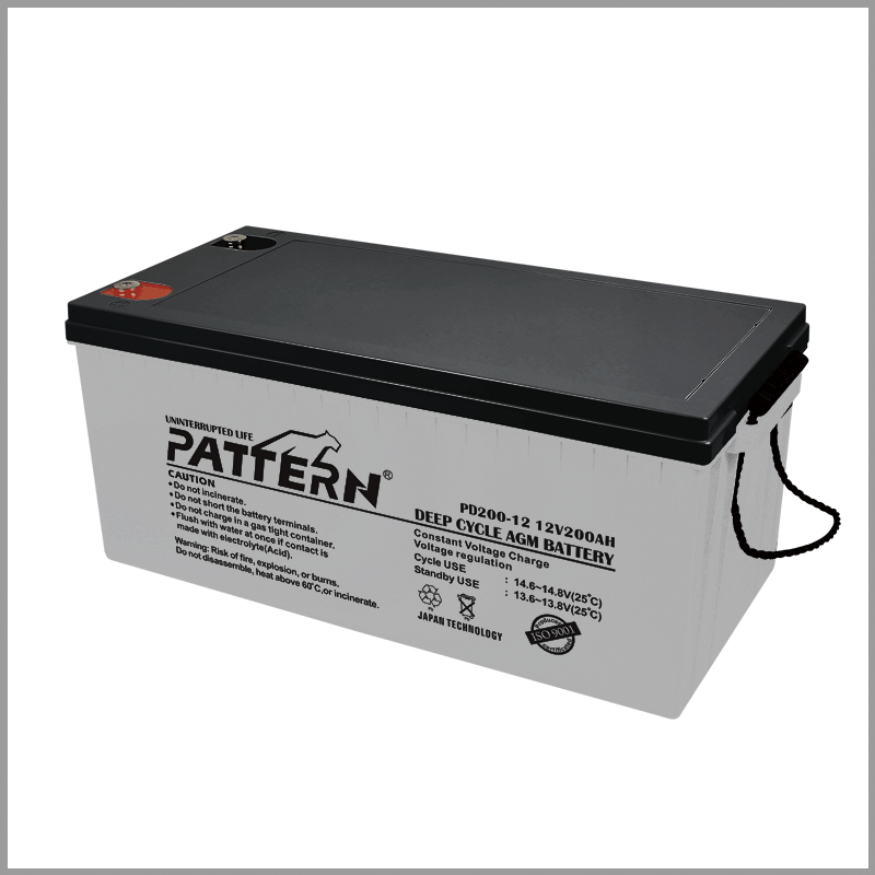 Solar Inverter Battery PD200-12 - Pattern