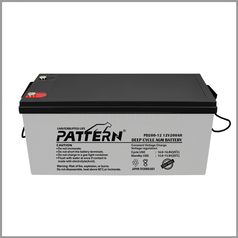 Solar Inverter Battery PD200-12 - Pattern