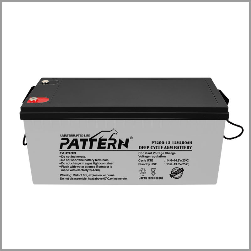 AGM battery PT200-12 - Pattern