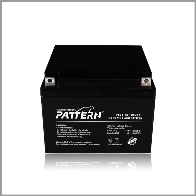 AGM battery PT24-12 - Pattern