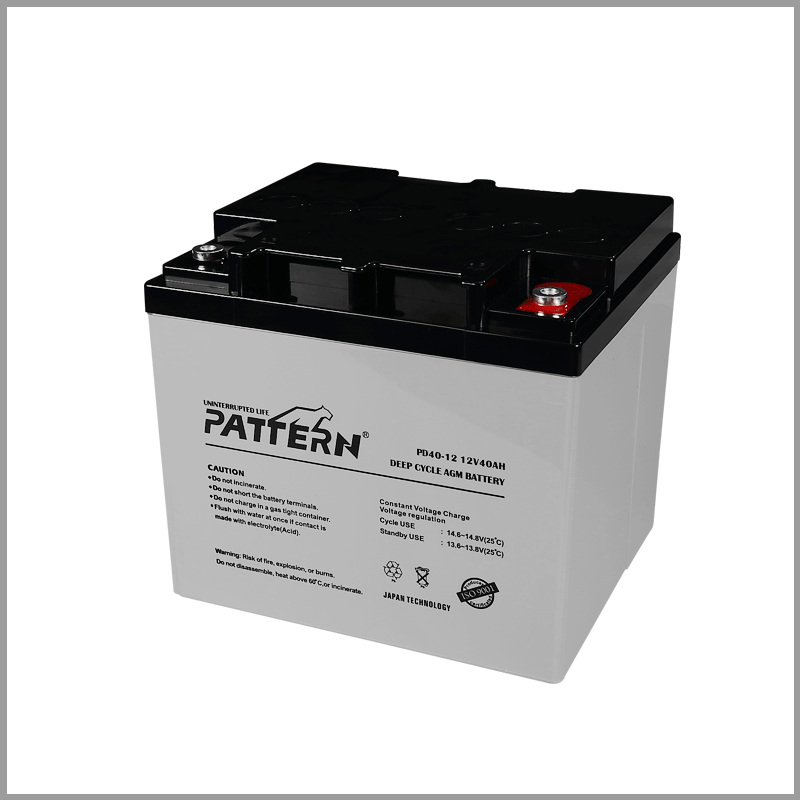 Solar Inverter Battery PD40-12 - Pattern