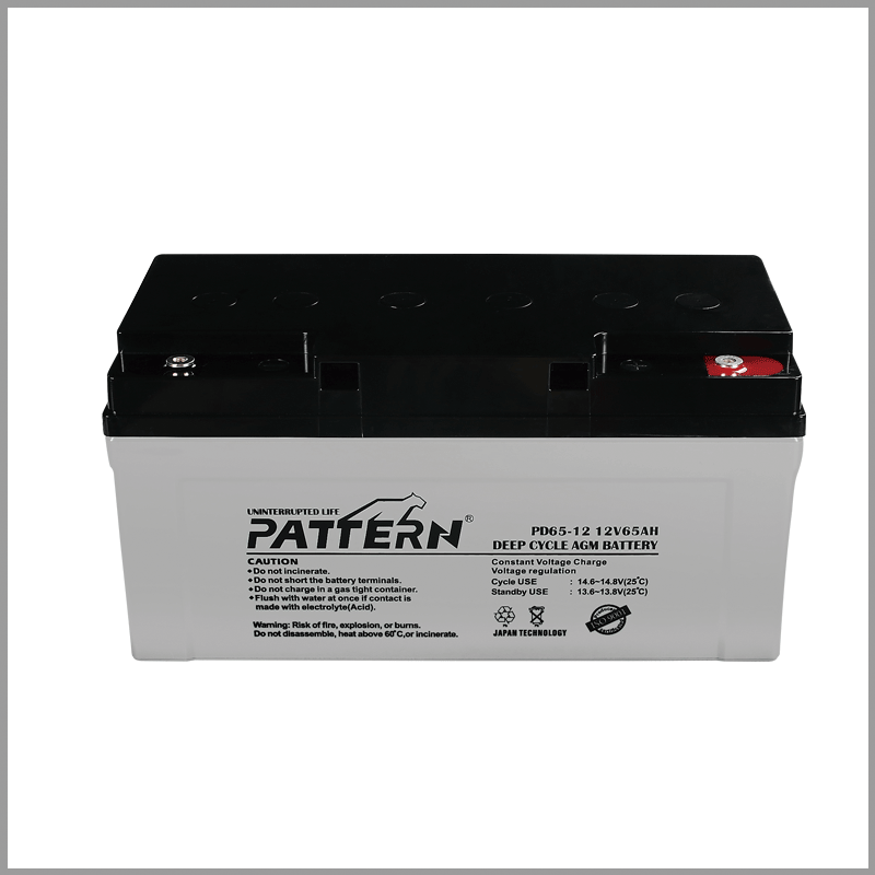 Deep Cycle Battery PD65-12 - Pattern