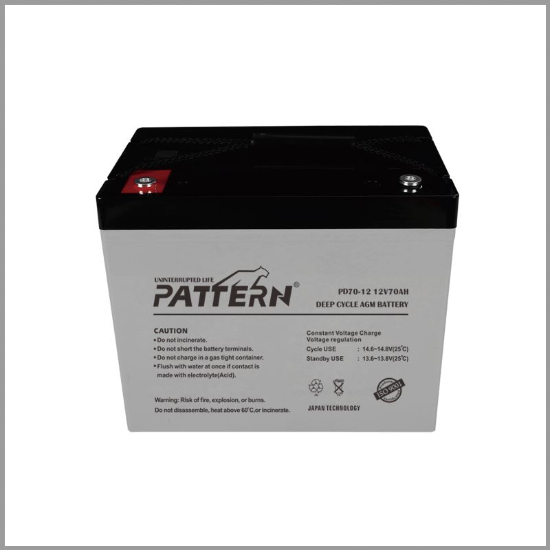 Deep Cycle Battery PD70-12 - Pattern