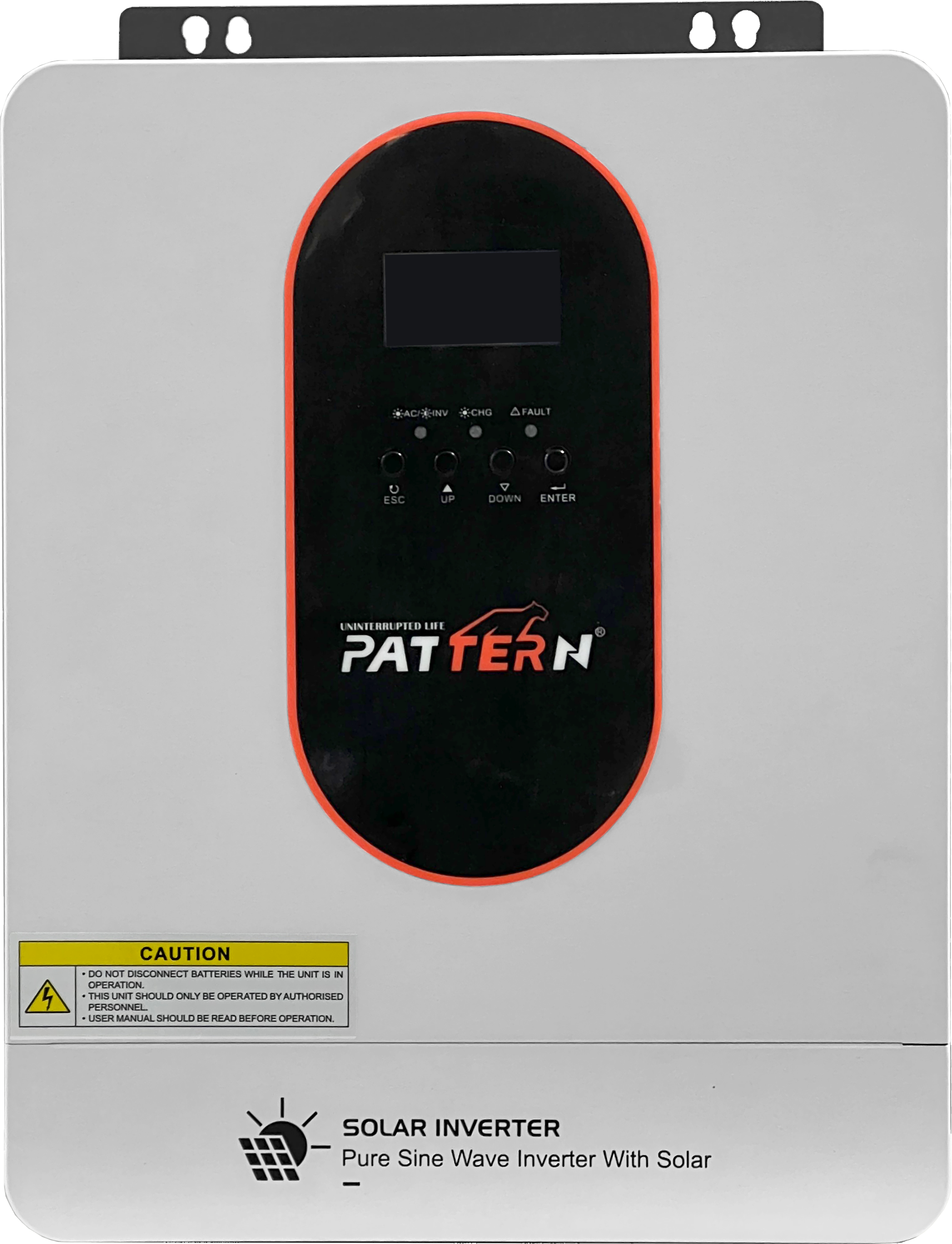 4kW/6.2kW Hybrid Solar Inverter with MPPT - Pattern